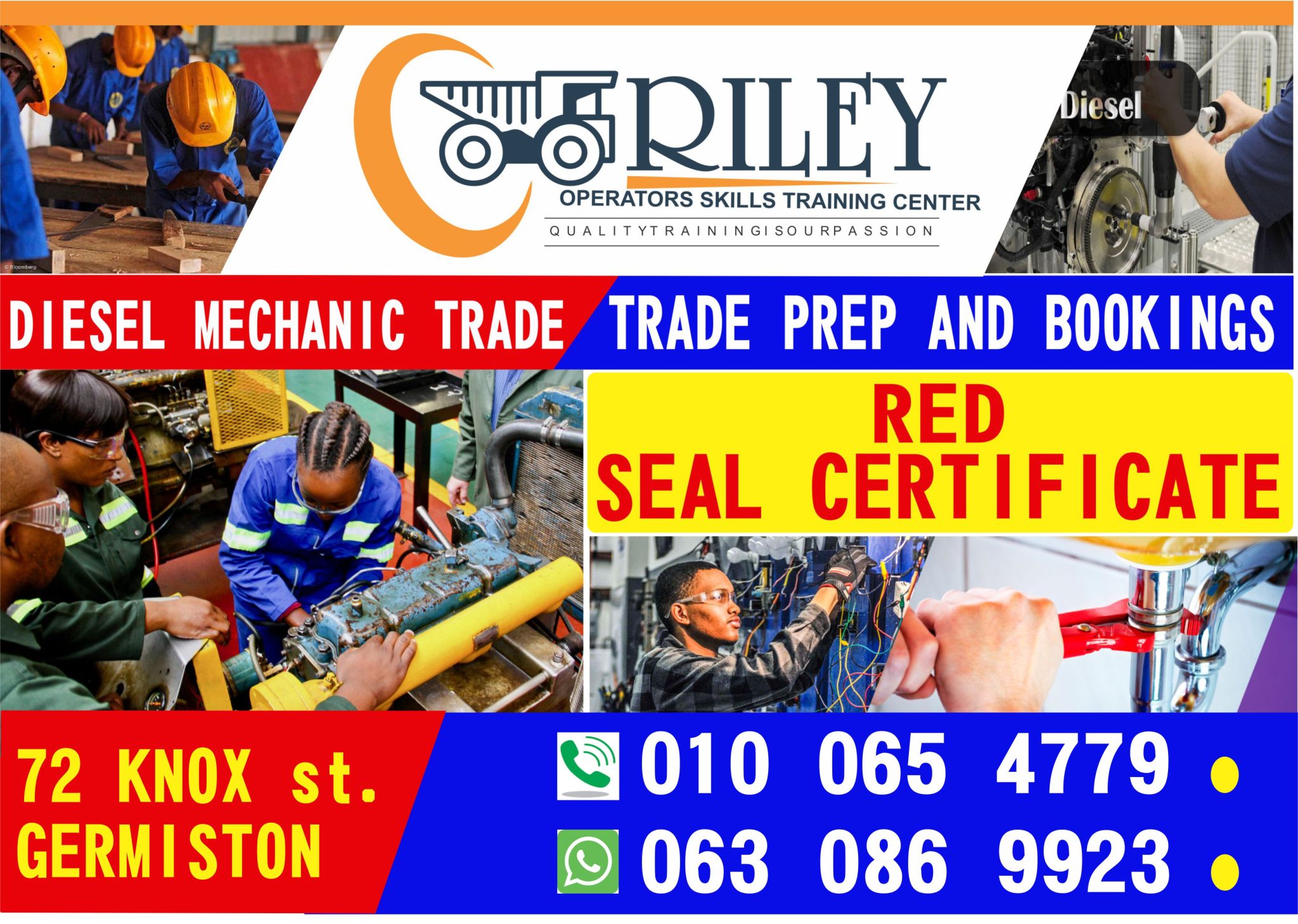 Mechanical Fitter - Riley Operator Skills Training Centre